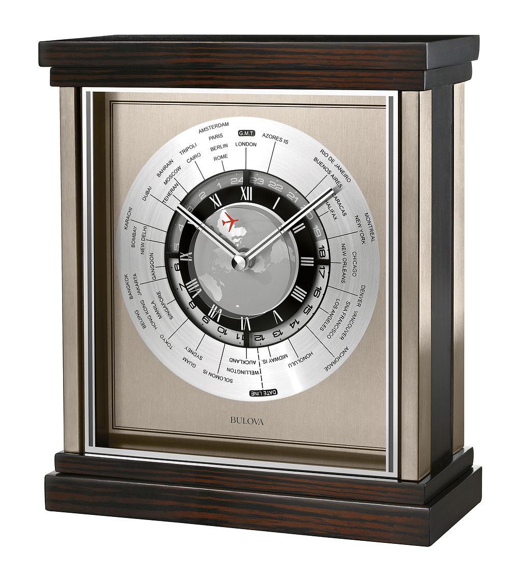 Bulova Table Top Multi Time Clock – Kaycameronjewelers.com
